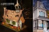 Haunted House Paper Models for Halloween - At Home with Kim Vallee
