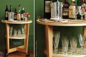 Three Simple Ways to Set Up a Beverage Station - At Home with Kim Vallee