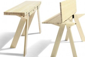A Collapsible Dining Table - At Home with Kim Vallee
